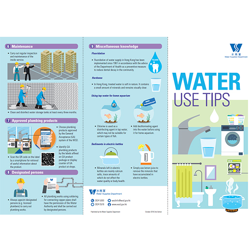 WSD - Water Use Tips